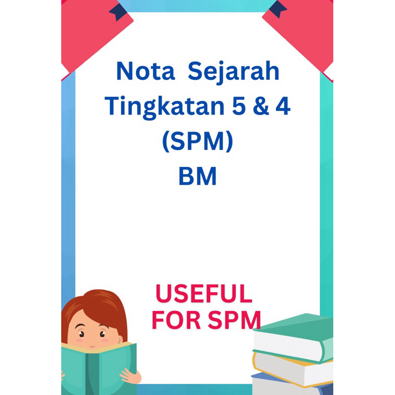 Nota Sejarah Tingkatan 5 & 4 (KSSM) (SPM) A+ BM Useful for SPM | Shopee ...