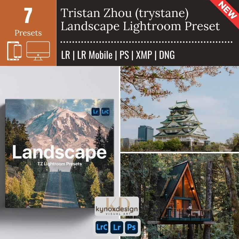 [Premium Lightroom Preset] Trysten Landscape iOS/Android/PC/MacOS ...