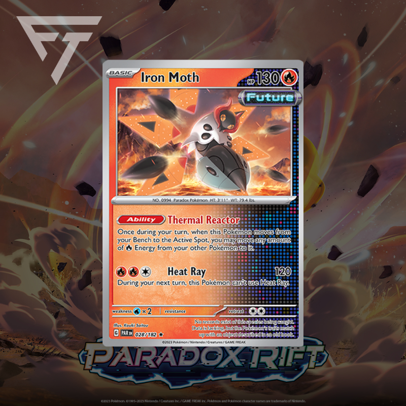 【Ability Pokemon】Pokemon TCG - Iron Moth (028/182) EN | Shopee Malaysia