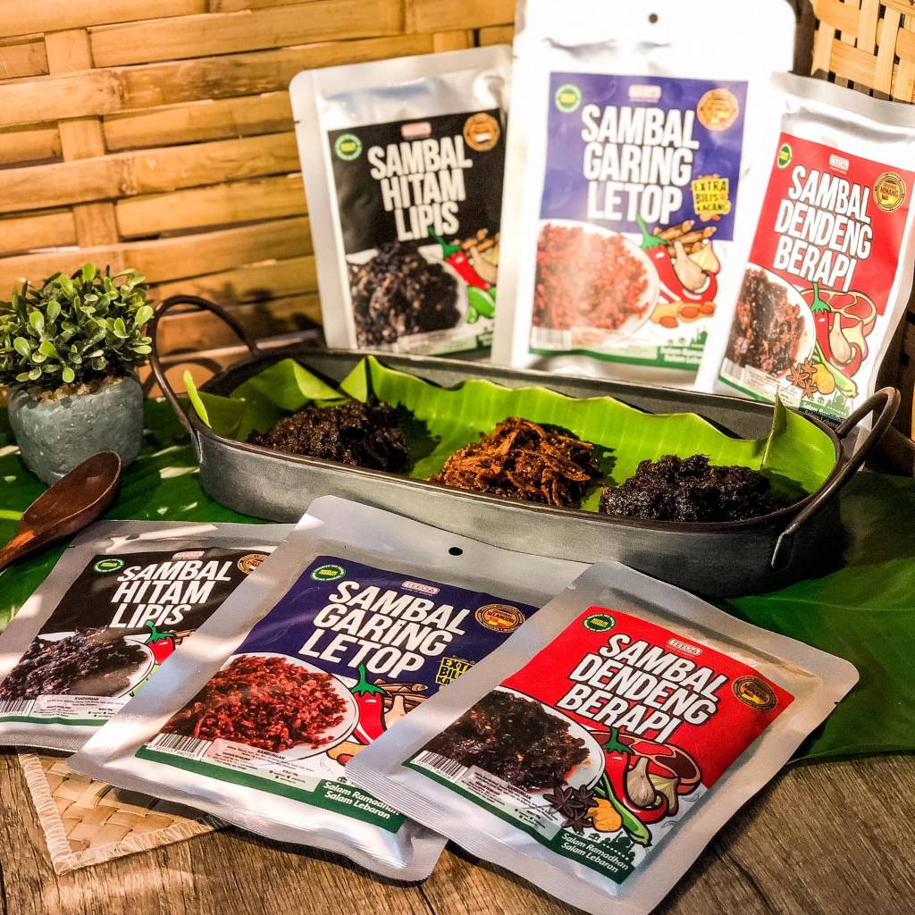 SAMBAL HITAM LIPIS , GARING LETOP , DENDENG BERAPI , NONA MANIS , CILI ...