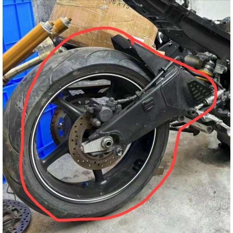 Yamaha R6 09 rear wheel assy | Shopee Malaysia
