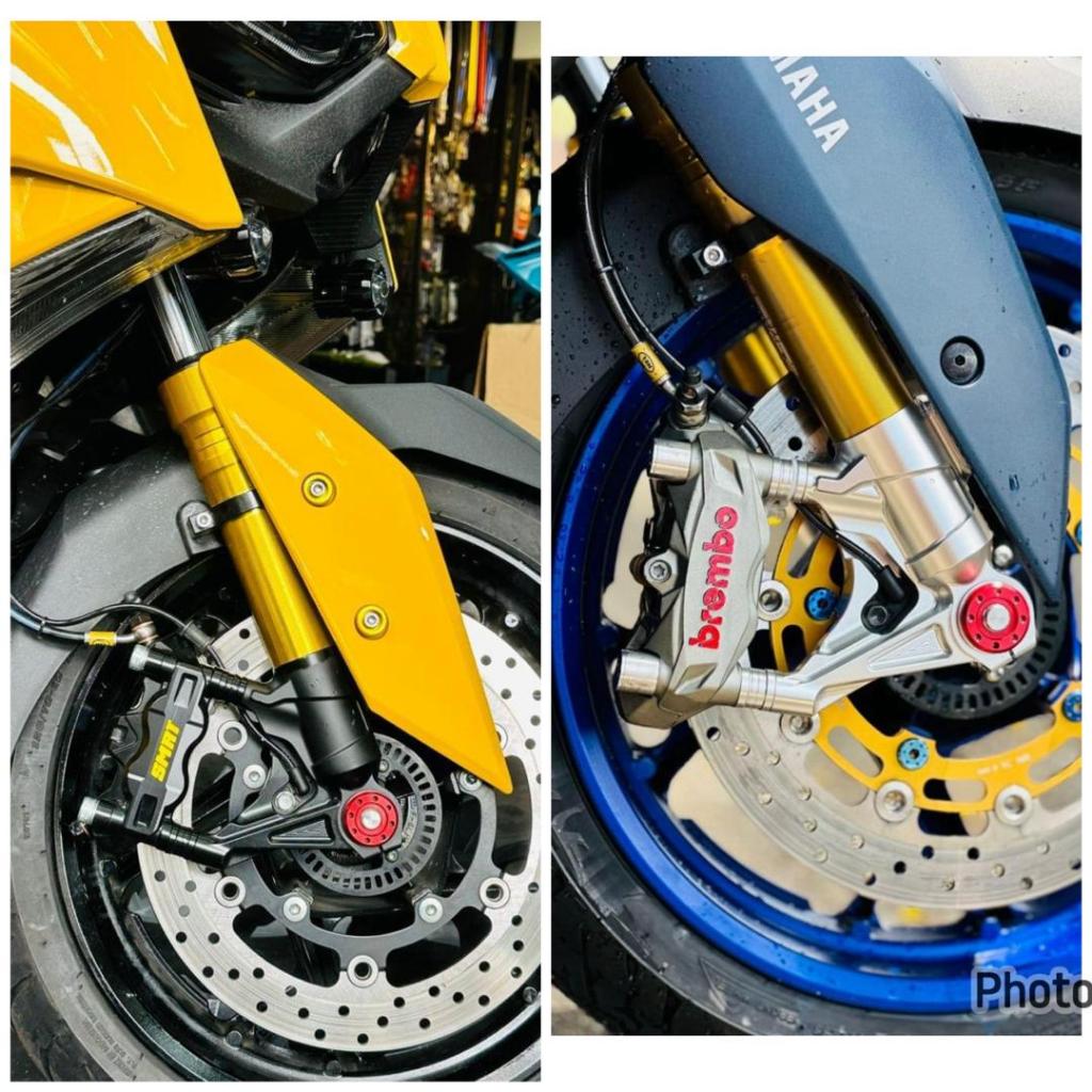 CNC Fork Tube Yamaha Xmax V1 V2 V3 X-Max 250 300 Gold RSV YSS Gold ...