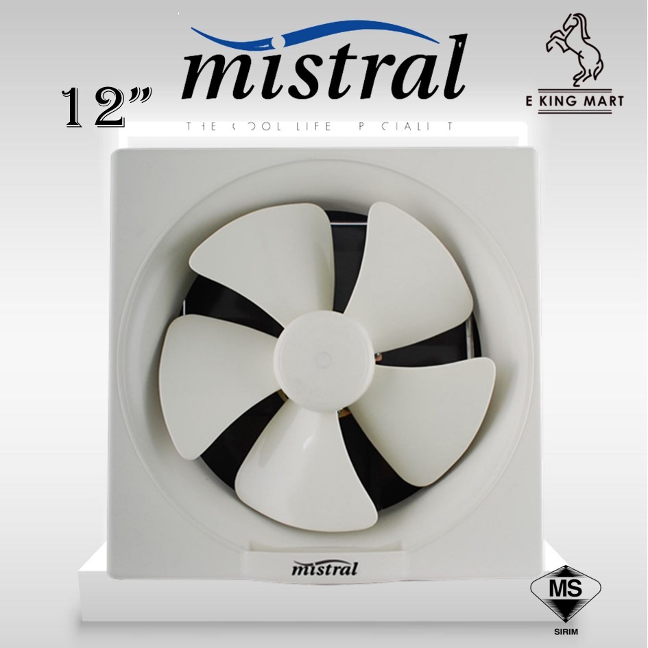 Mistral Wall Mount Exhaust Fan 12" MEF121 ventilation fan kipas ekzos ...