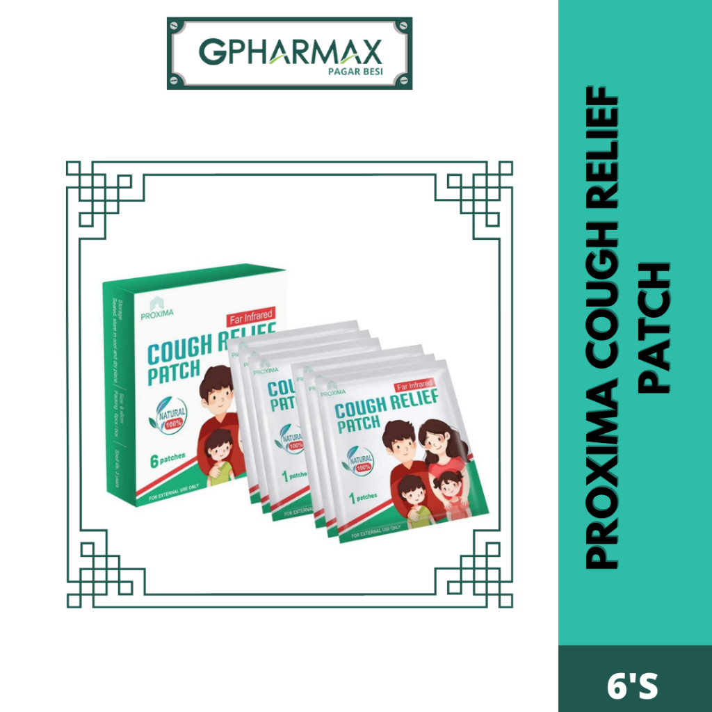 Proxima Cough Relief Patch 6's | Shopee Malaysia