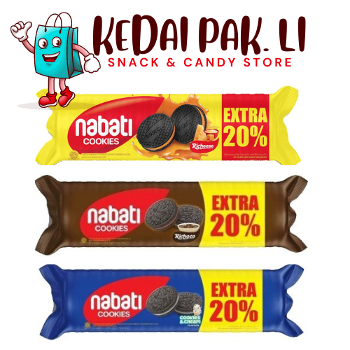 [KPL] Nabati Cream Sandwich Cookies 112gm | Shopee Malaysia