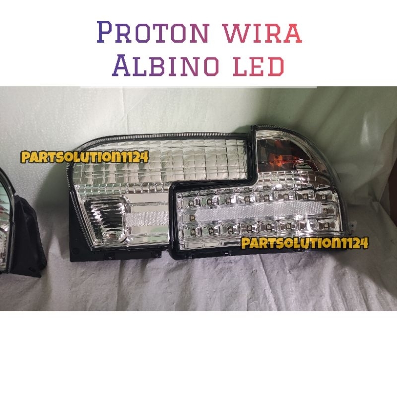 PROTON WIRA ALBINO LED WHITE (4PC 1 SET) | Shopee Malaysia