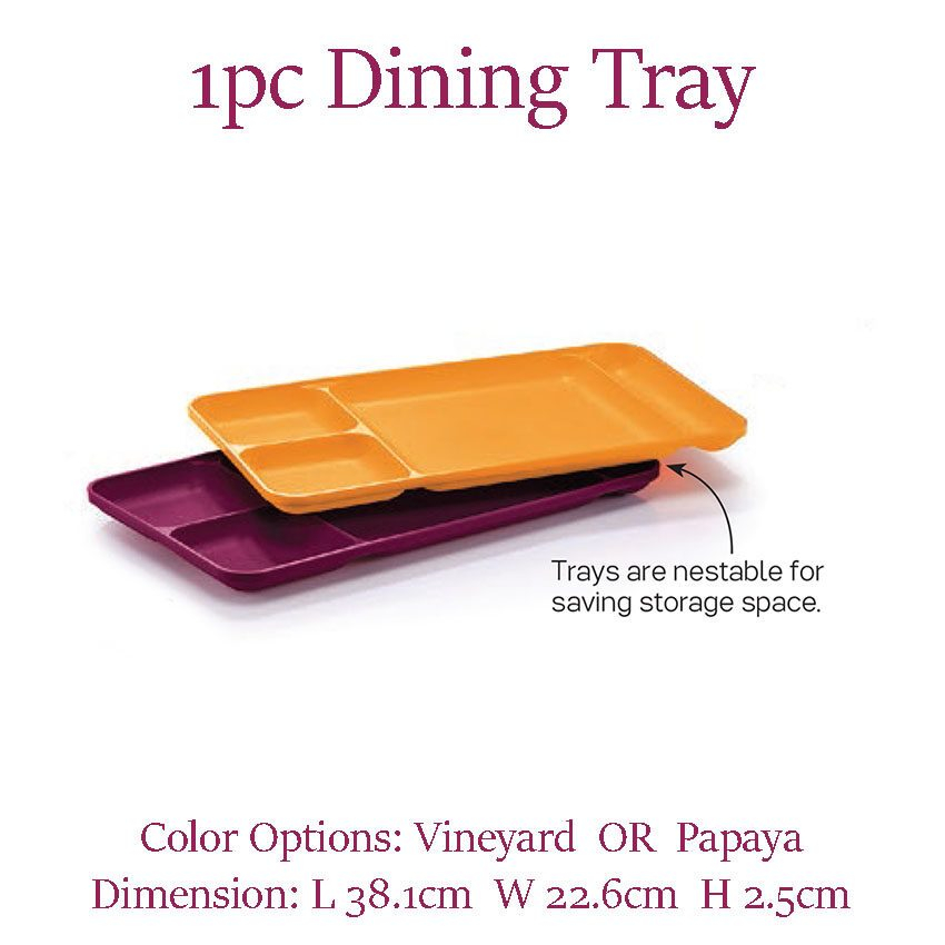 Tupperware Dining Tray (1pc) | Shopee Malaysia