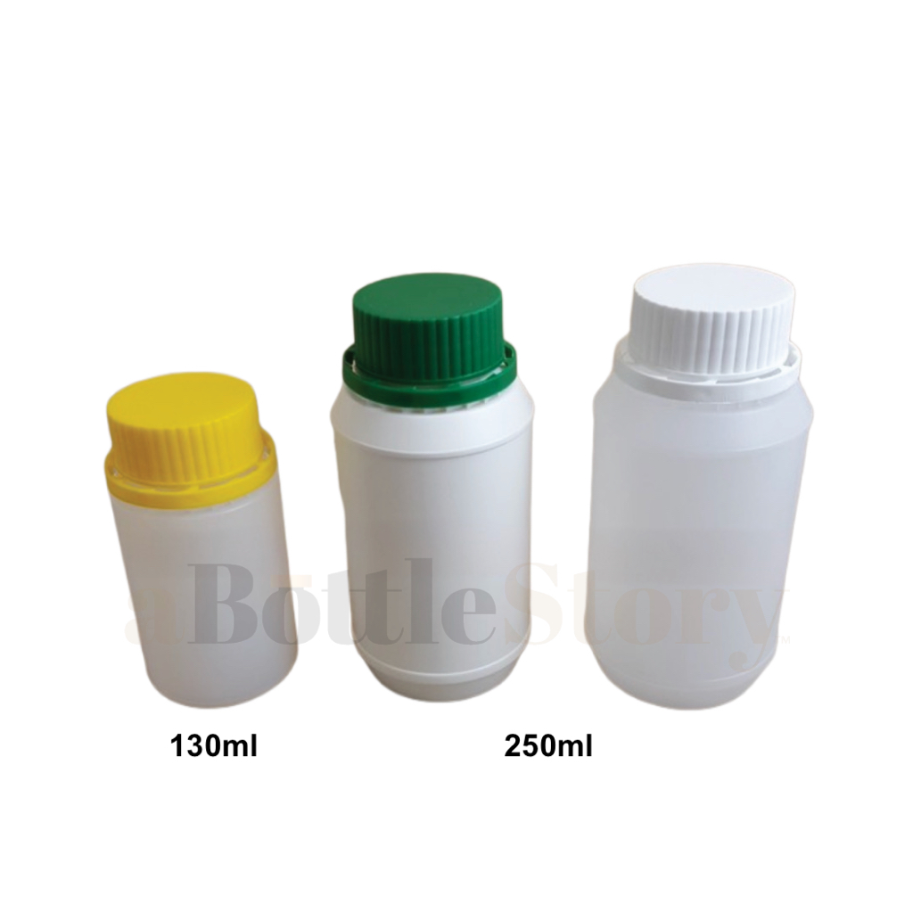 Tablet HDPE Plastic Bottle 130ml and 250ml | Shopee Malaysia