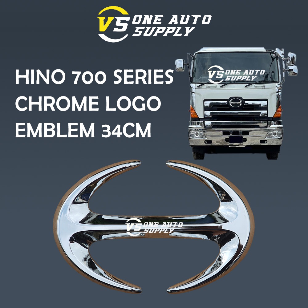 HINO 700 SERIES CHROME LOGO EMBLEM 34CM | Shopee Malaysia