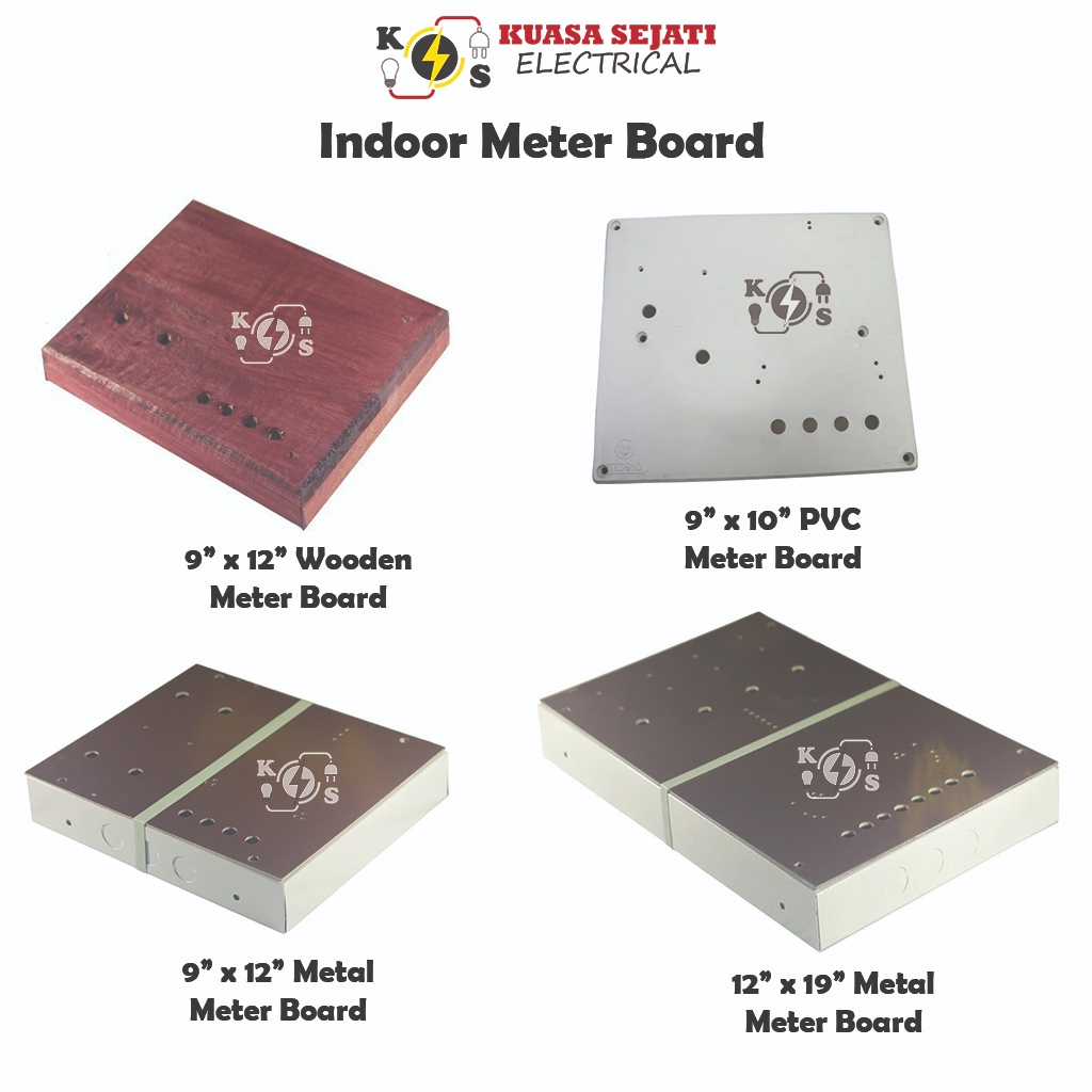 Wooden kWh TNB Meter Board & Metal kWh TNB Meter Board [Single Phase ...