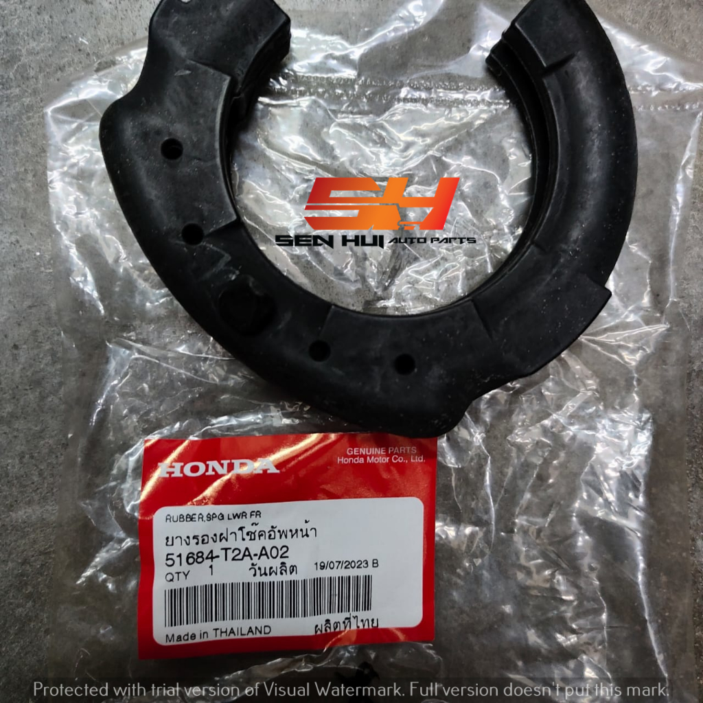Honda Accord INSULATOR lower front coil spring 51684-T2A-A02 Genuine ...
