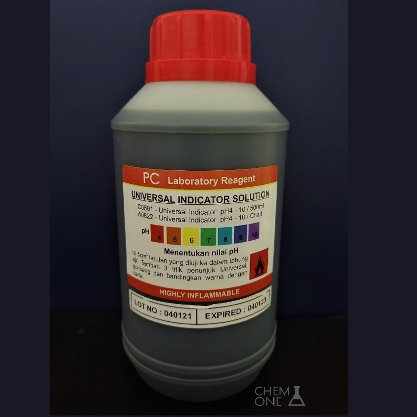 Universal Indicator Solution/ PH tester liquid 500ML | Shopee Malaysia