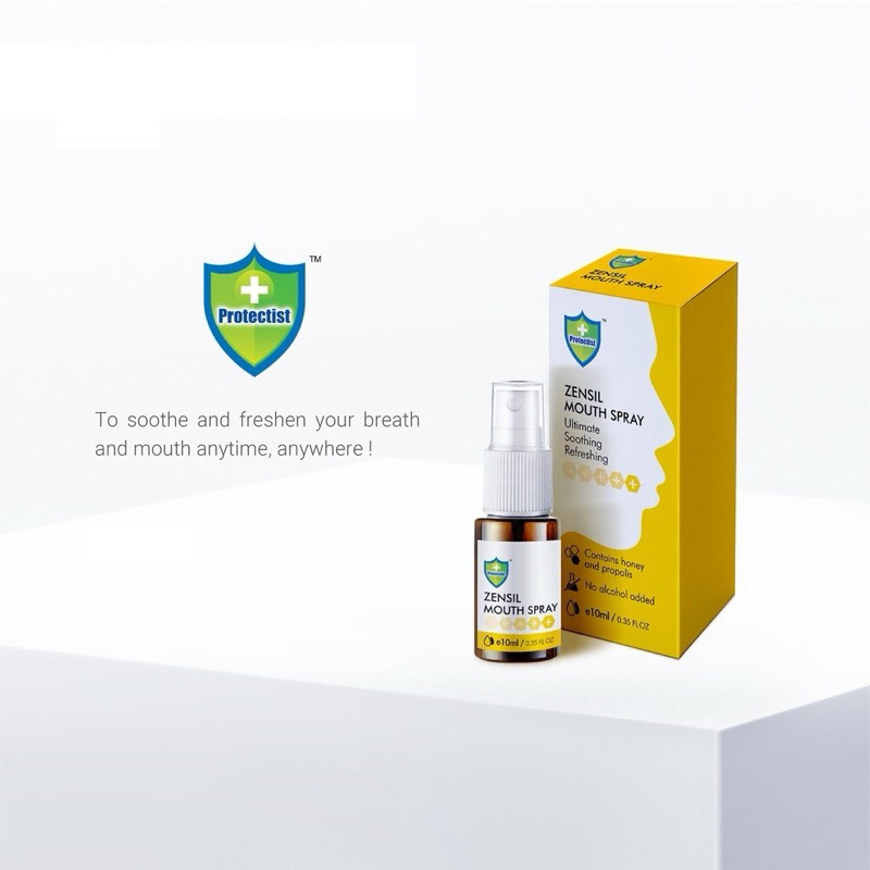 Protectist Zensil Mouth Spray (Alcohol & Preservatives Free) 10ml ...