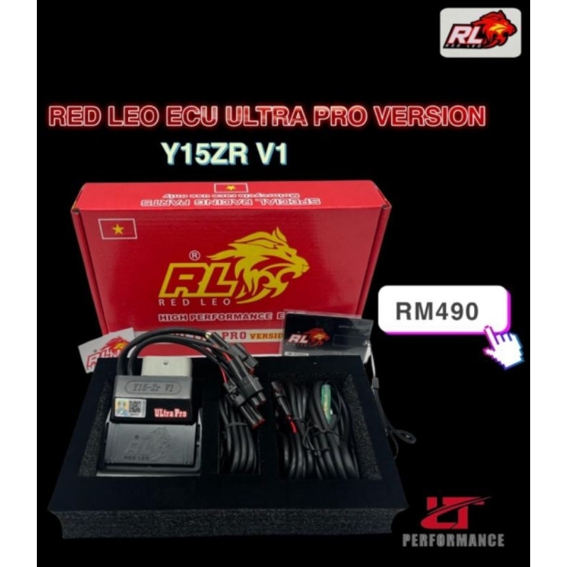 ULTRA PRO RED LEO ECU FOR Y15ZR Y16ZR LC V8 FI RSX RS150 NVX | Shopee ...