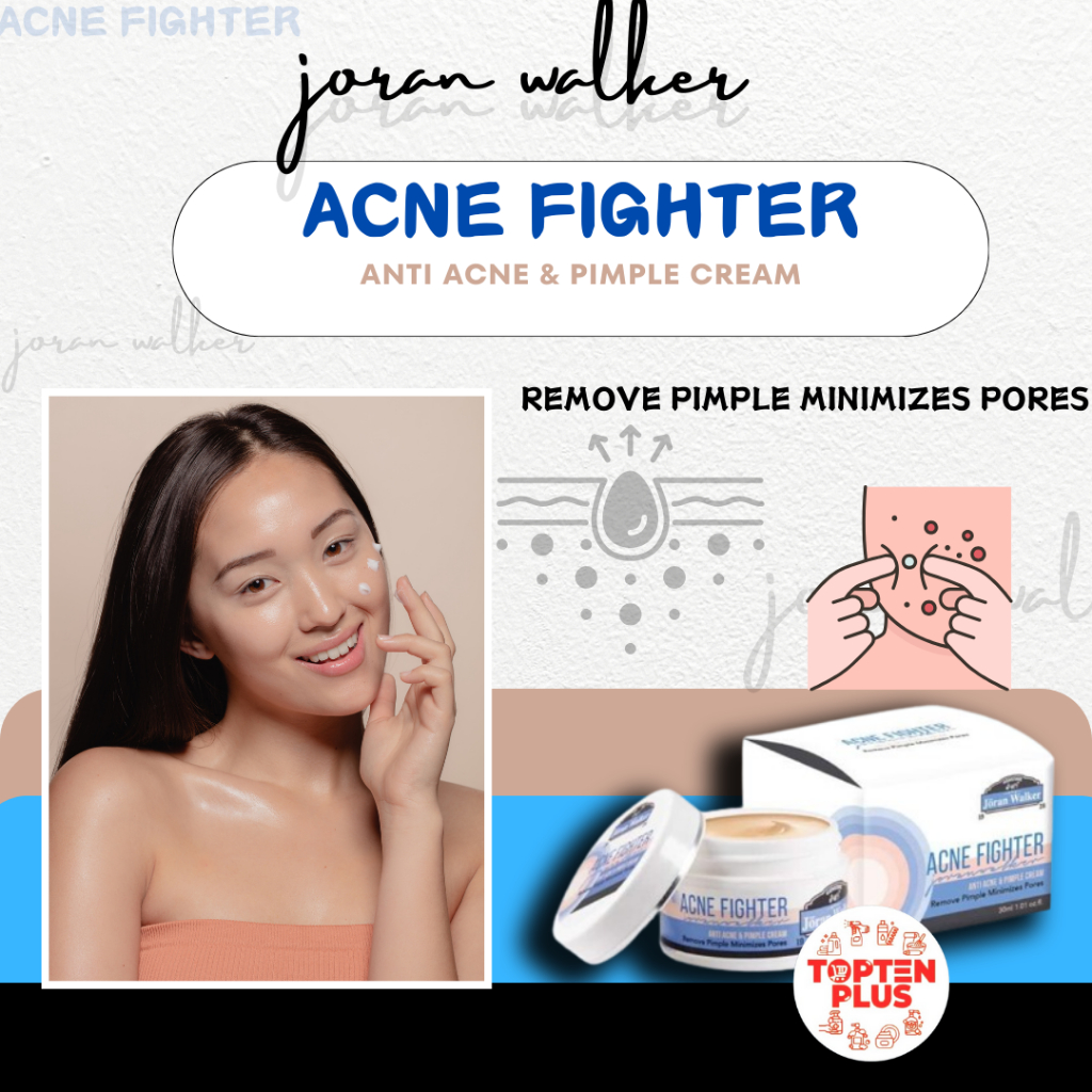Joran Walker Acne pimple cream Fighter 痘痘膏【战痘神器】 | Shopee Malaysia