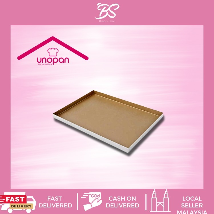 【UNOPAN baking tray pan UN10008(Golden non-stick) 】Bakeware swiss roll ...