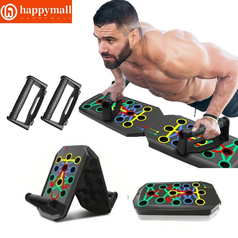 Happymall 14 in1 Multifunction Push Up Board Foldable Training pumping ...