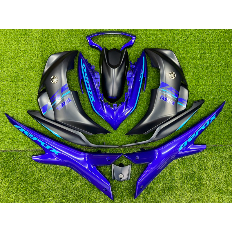 Coverset Nvx v2 (icon blue) Original YAMAHA Thailand 🇹🇭🇹🇭🇹🇭 | Shopee ...