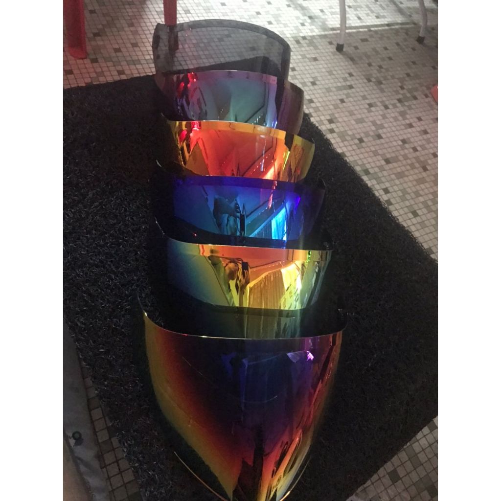 VISOR GIVI M35 VISOR M35 (DARK GREY/RAINBOW/REVO RED/REVO BLUE/REVO ...