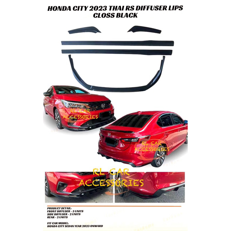 Honda city GN2 Facelift 2024 2025 RS bodykit body kit front side rear ...