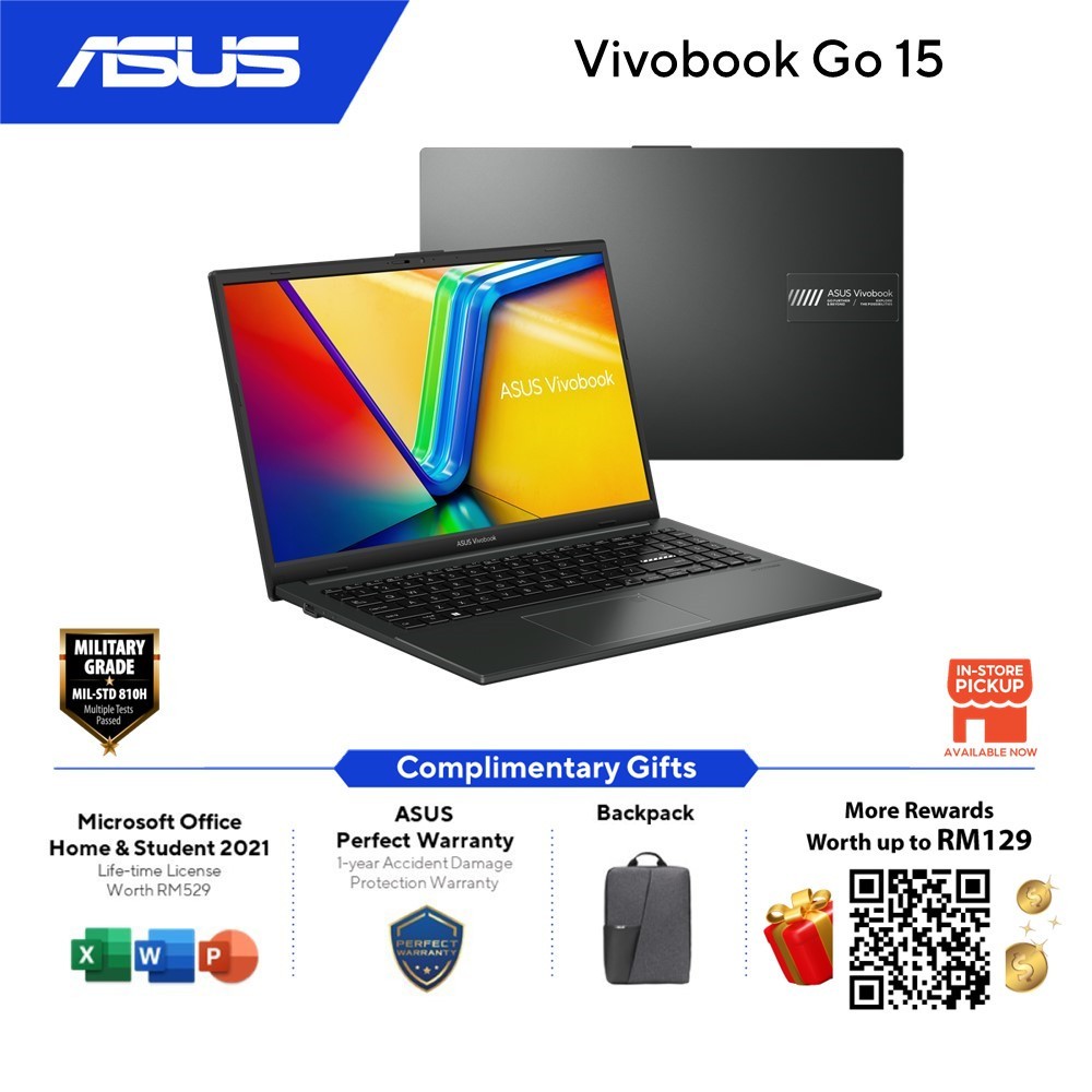 Asus VivoBook Go 15 E1504G-ANJ325WSM/ E1504G-ANJ327WSM 15.6'' FHD ...