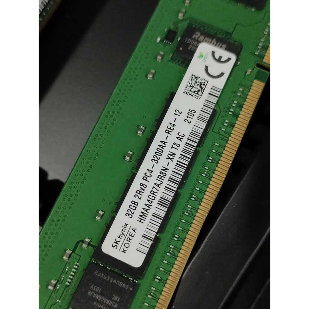 HTPJ7 0HTPJ7 DELL 32GB (1X32GB) 2RX8 PC4-25600AA-R DDR4-3200MHZ RDIMM ...