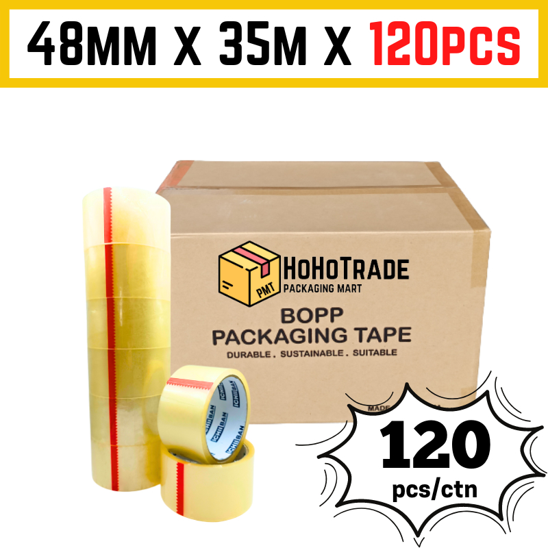 Hohotrade 1 Carton Opp Tape Salotape Cellophane Tape Fragile Tape ...