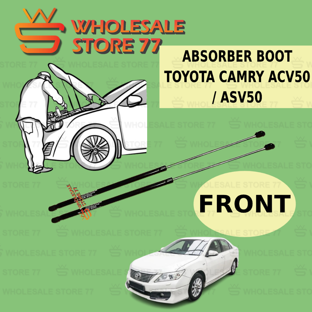 Warranty Toyota Camry ACV50/ASV50 Front hood absorber FRT bonnet damper ...