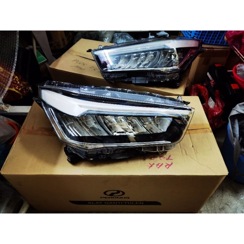 SECOND HAND (100% original)PERODUA ATIVA HEAD LAMP HIGH SPEC LOW SPEC ...