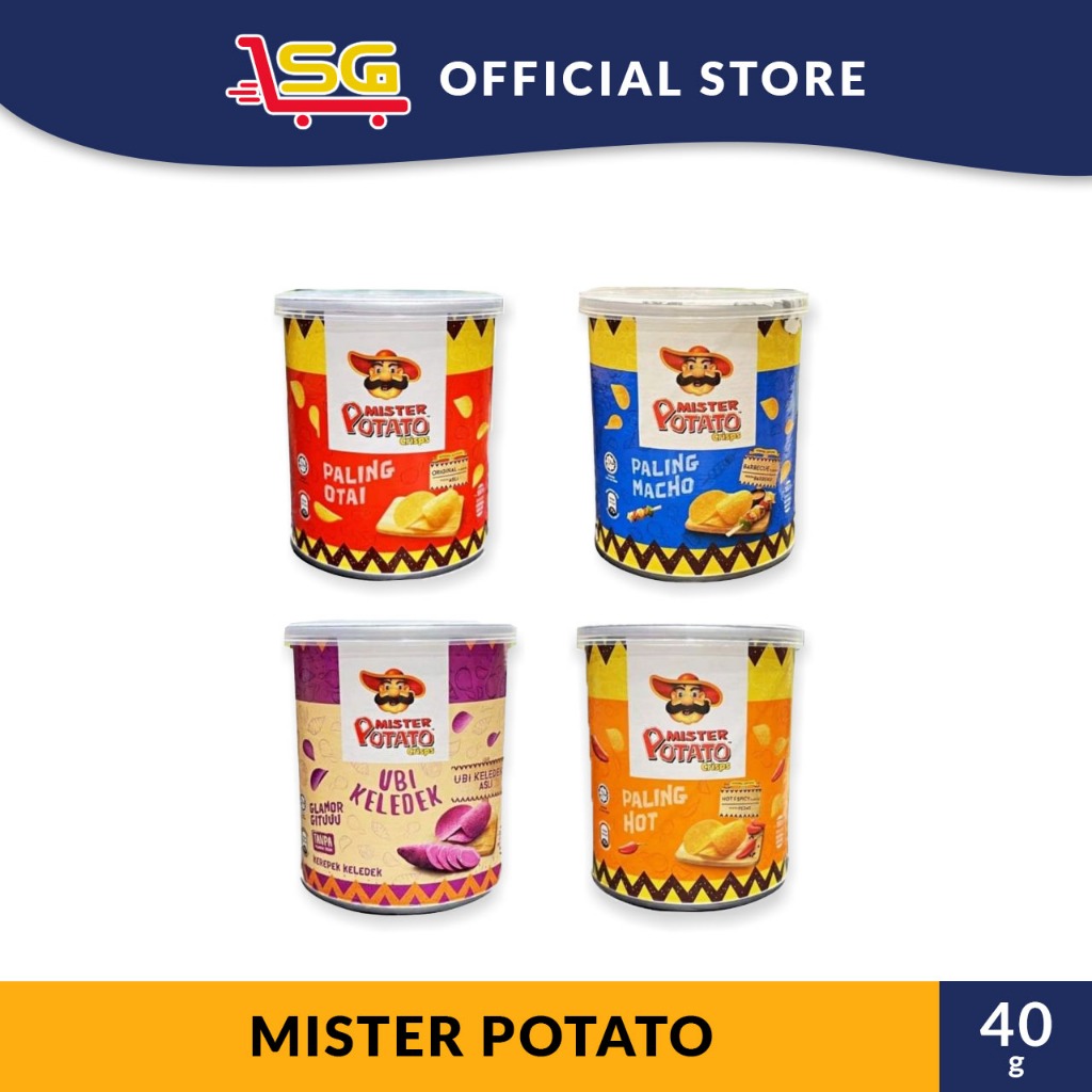 SG | Mister Potato Crisps (40g) | Shopee Malaysia