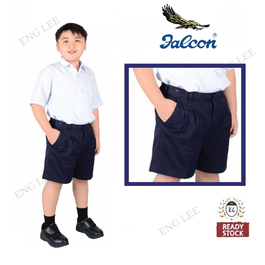 Falcon Primary School Dark Blue Short Pants 🔥Ready Stock🔥 Seluar Pendek ...