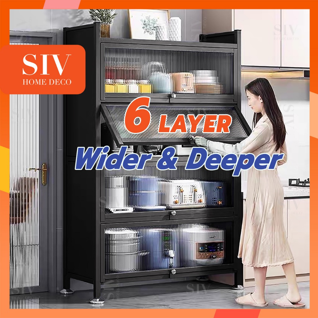 SIV(Sarawak) Rak Kabinet Dapur Kitchen Cabinet Rack Microwave Oven ...