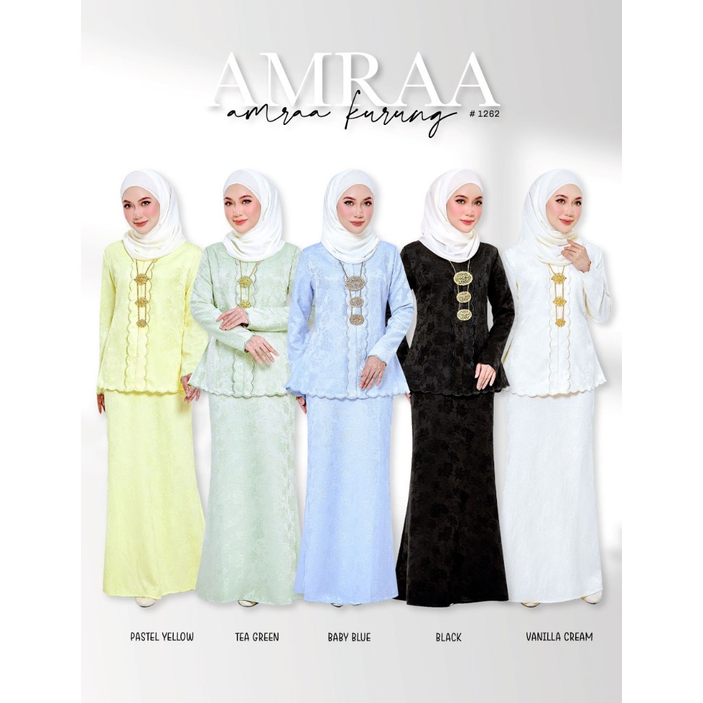 📢NEW ARRIVAL 📢 🌷 1262 AMRAA KURUNG MODERN BAJU RAYA MURAH BAJU RAYA 2024 🌷 | Shopee Malaysia