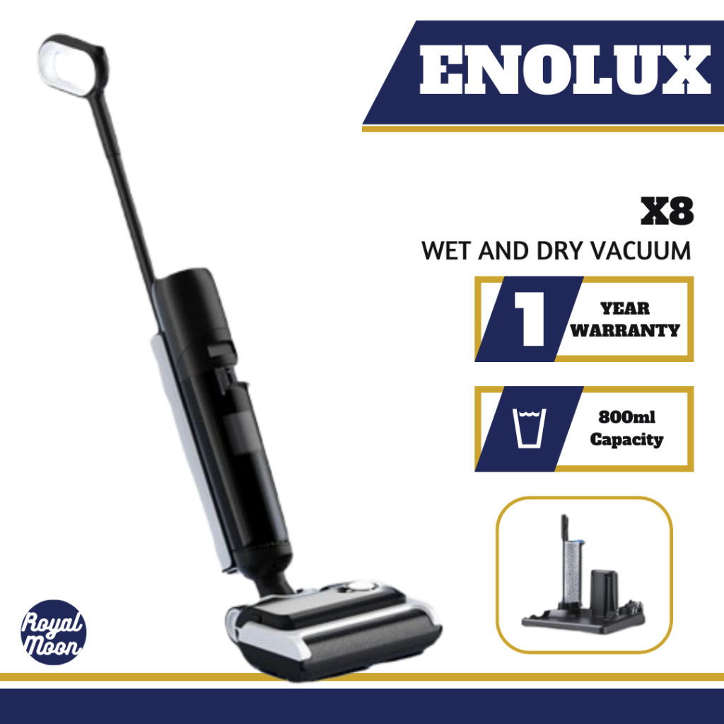 ENOLUX Model X8 PRO 3 IN 1 Wet and Dry Cordless Vacuum Cleaner | Dual ...