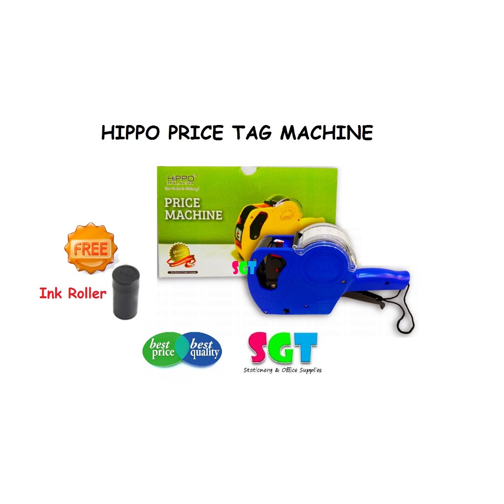 HIPPO Single Layer Digits Price Labeller Tag Machine / Price Label ...