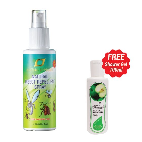Travel Size / Door Gift LIVING JUNGLE Natural Insect Repellent Spray ...