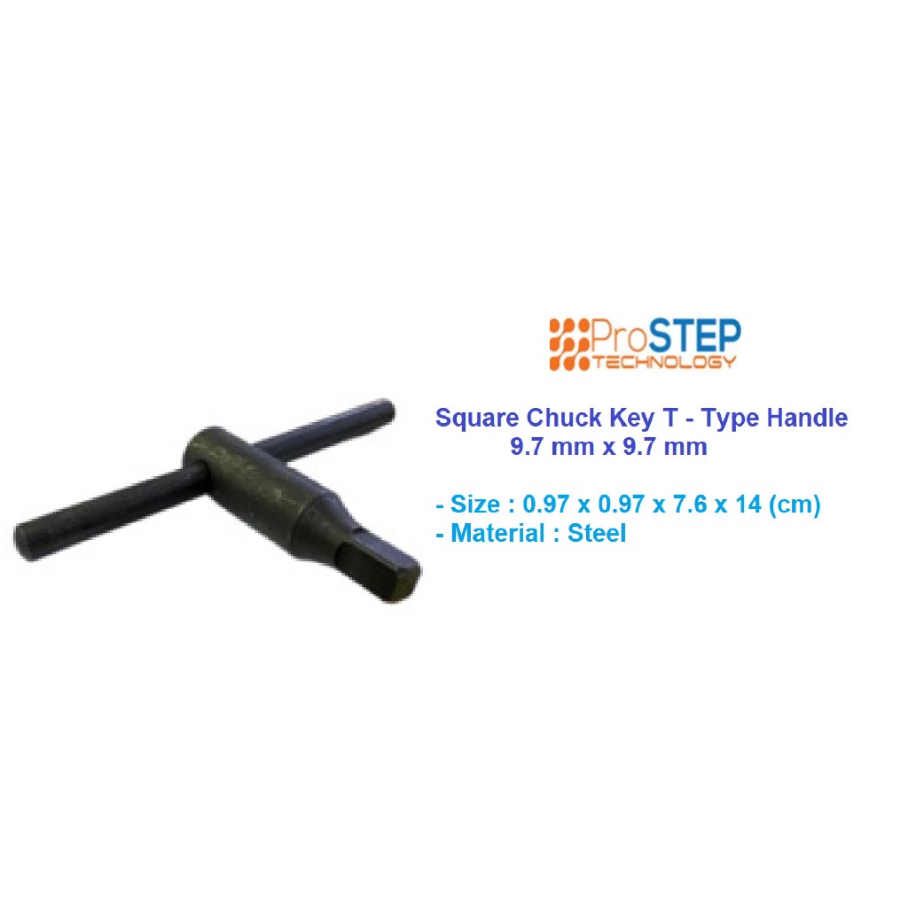 Square Chuck Key T-Type Handle 9.7 mm X 9.7 mm | Shopee Malaysia