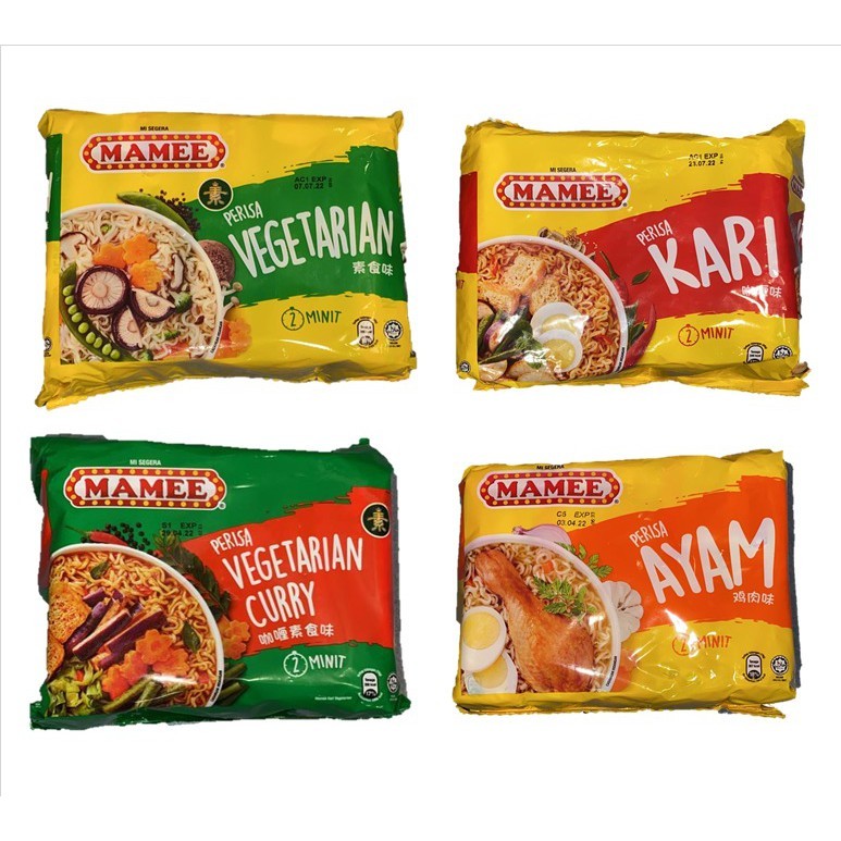 MAMEE MI SEGERA/ INSTANT NOODLE (1SET @ 3PCS) | Shopee Malaysia