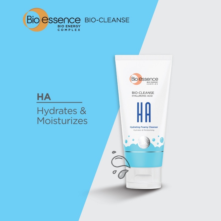 Bio-essence Bio-Cleanse HA Hydrating Foamy Cleanser 100g | Shopee Malaysia