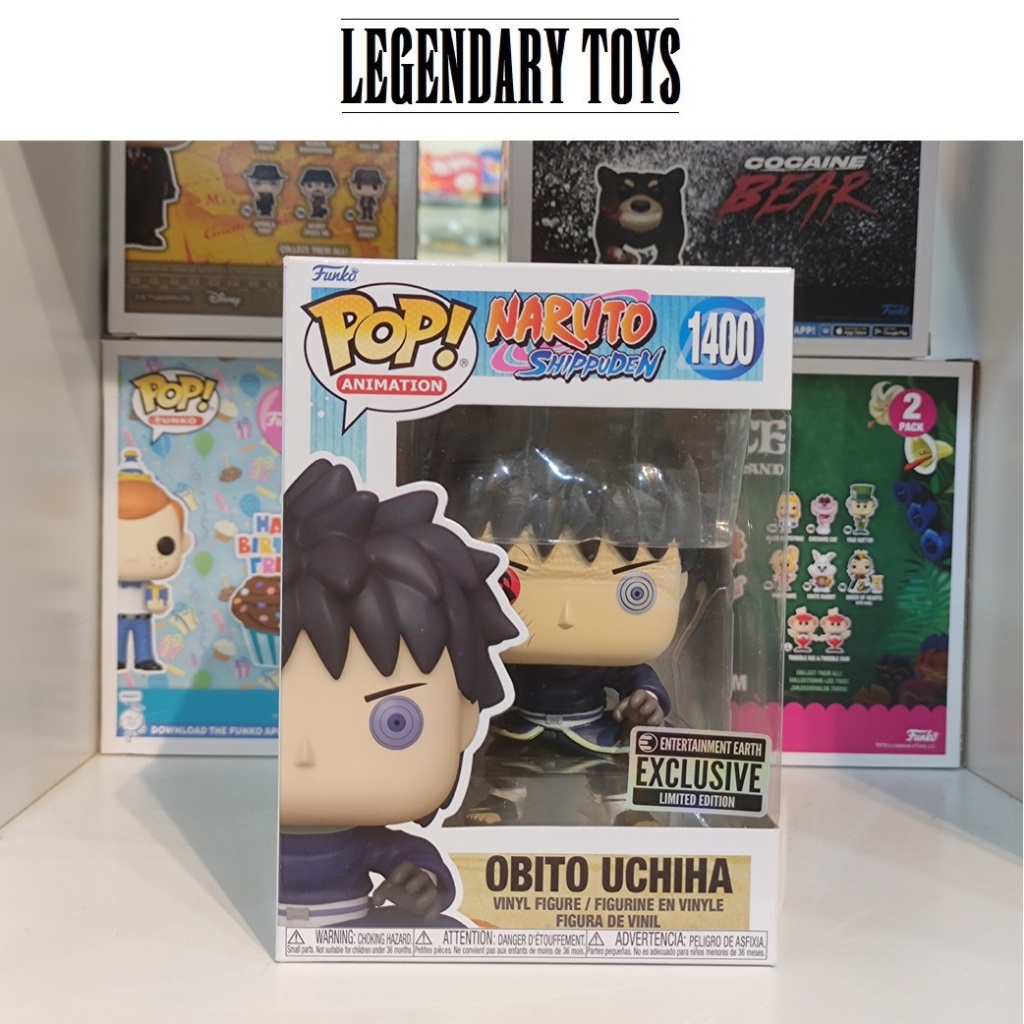 Funko Pop! ANIMATION #1400 Naruto Shippuden Obito Uchiha Entertainment ...