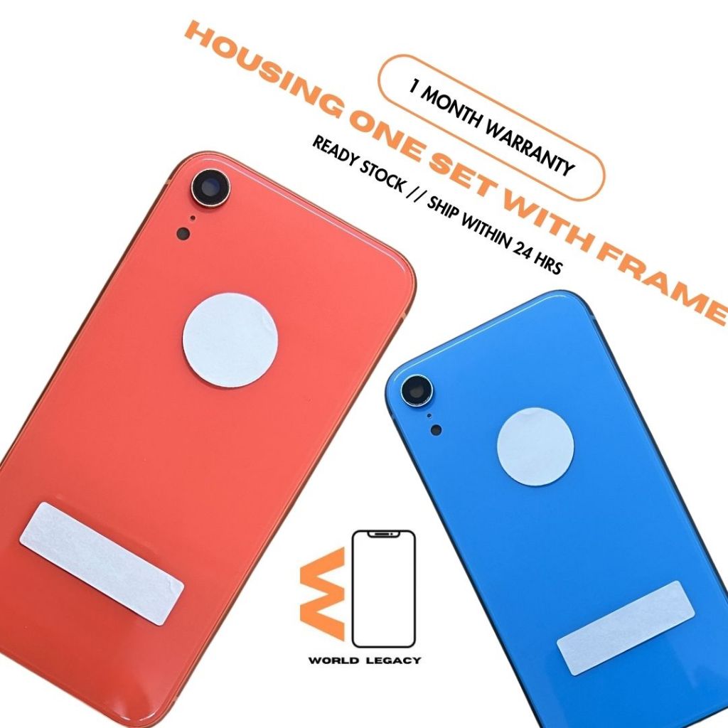 WORLD LEGACY[XR] BATTERY COVER BACK GLASS HOUSING ONE SET WITH FRAME ...