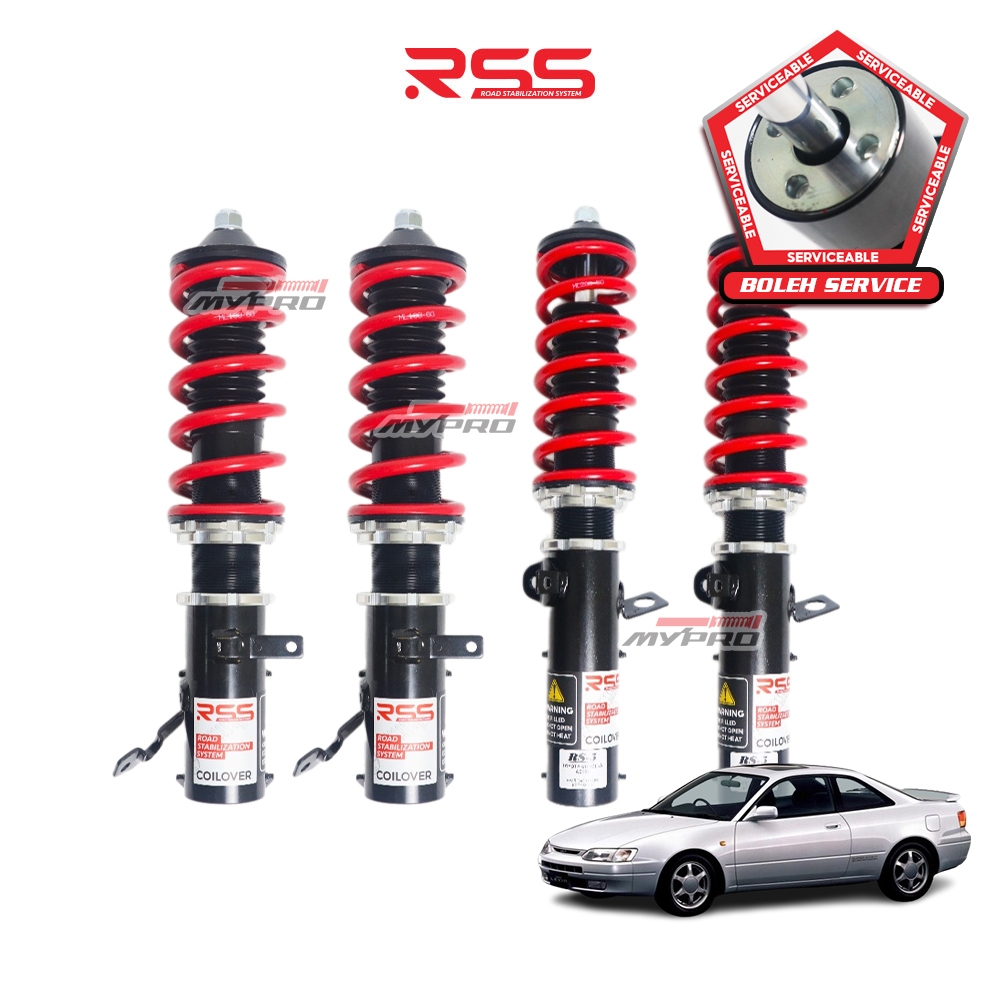 RSS Road Stabilization System Adjustable Absorber Suspension for Toyota ...
