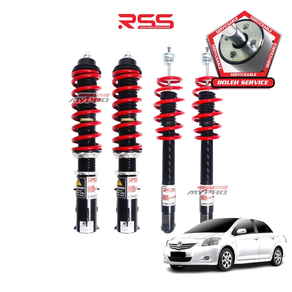 RSS Road Stabilization System Adjustable Absorber Suspension for Toyota ...