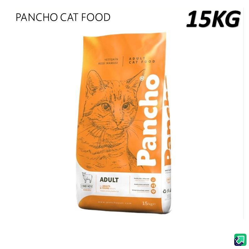 Cat Food Pancho Cat Dry Food 15KG ( Adult Lamb ) | Shopee Malaysia