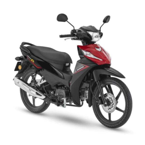 06900-K71-MC0ZC COVERSET HONDA WAVE ALPHA 110 Fi RED BLACK ORIGINAL ...