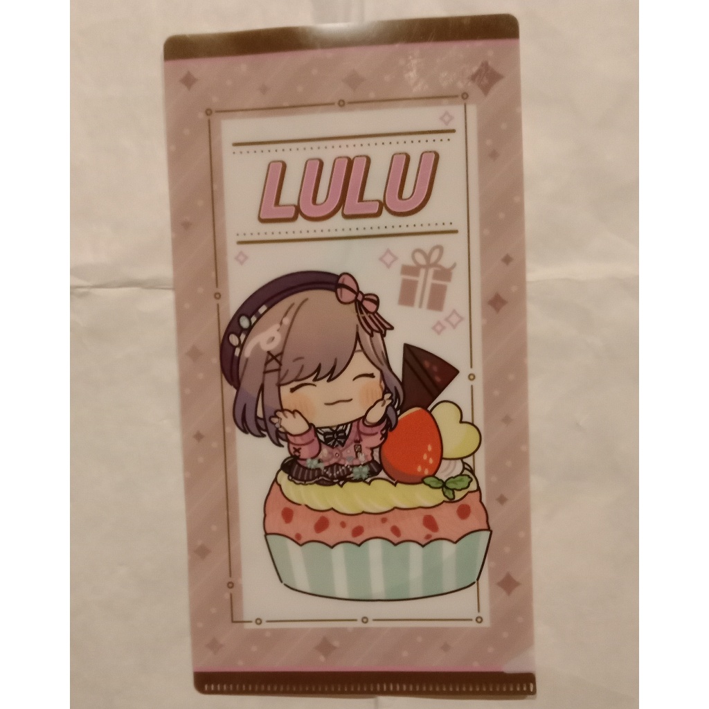 Lulu Nijisanji multi case envelope size file folder #anime | Shopee ...
