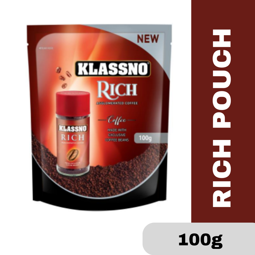 Klassno Rich Instant Coffee Pouch 100g | Shopee Malaysia