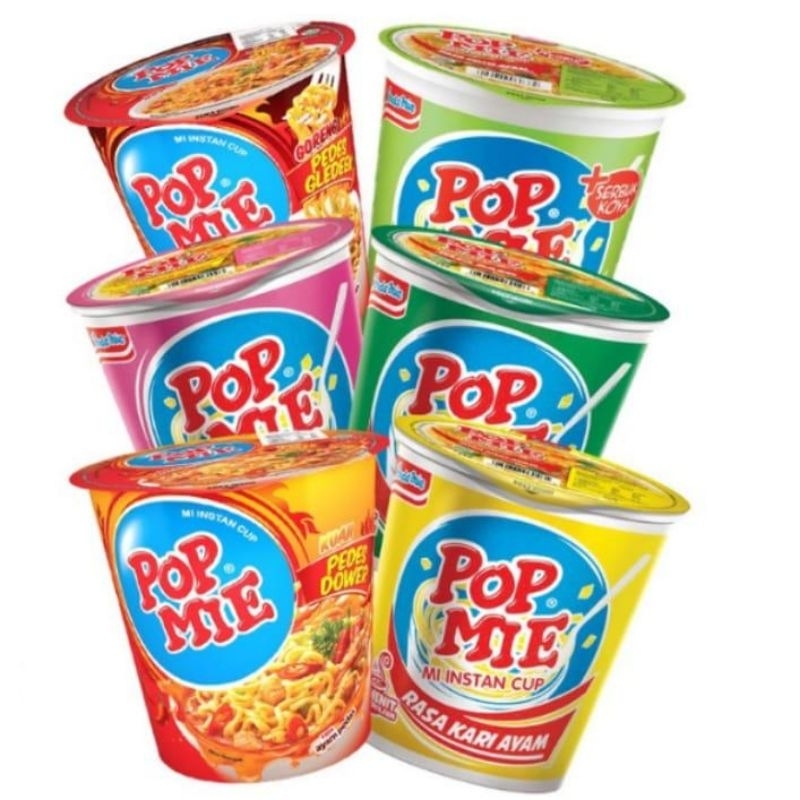 POP MIE_MIE INSTAN CUP_SUPER LEZAT DAN PRAKTIS DENGAN VARIAN RASA ...