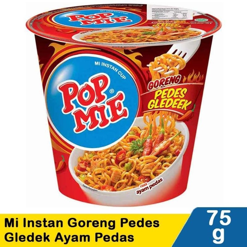 POP MIE_MIE INSTAN CUP_SUPER LEZAT DAN PRAKTIS DENGAN VARIAN RASA ...