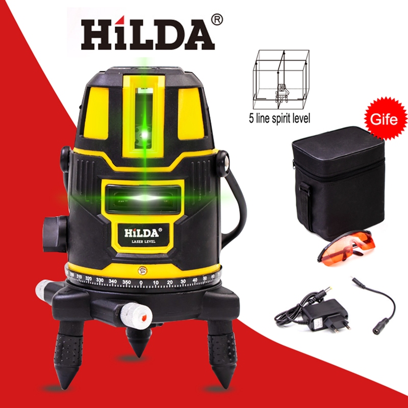 🔥Ready Stock🔥HiLDA 5 Line 6 Point Laser Level Horizontal 360 ...